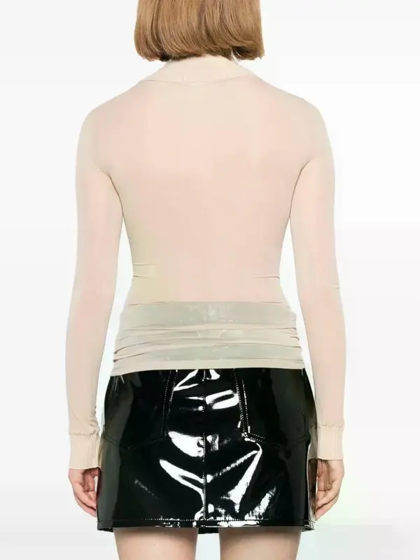 COURREGES Reedition Mesh Top - Neutrals