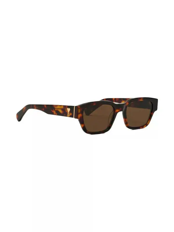 AMI Paris Acetate Sunglasses - Brown