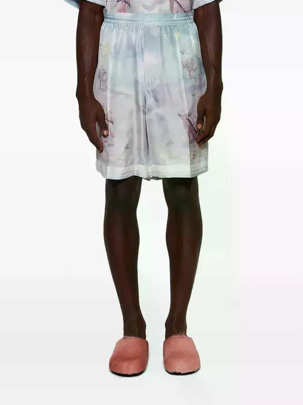 Givenchy Silk Shorts