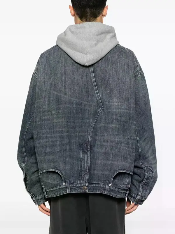 Balenciaga Deconstructed Denim Jacket