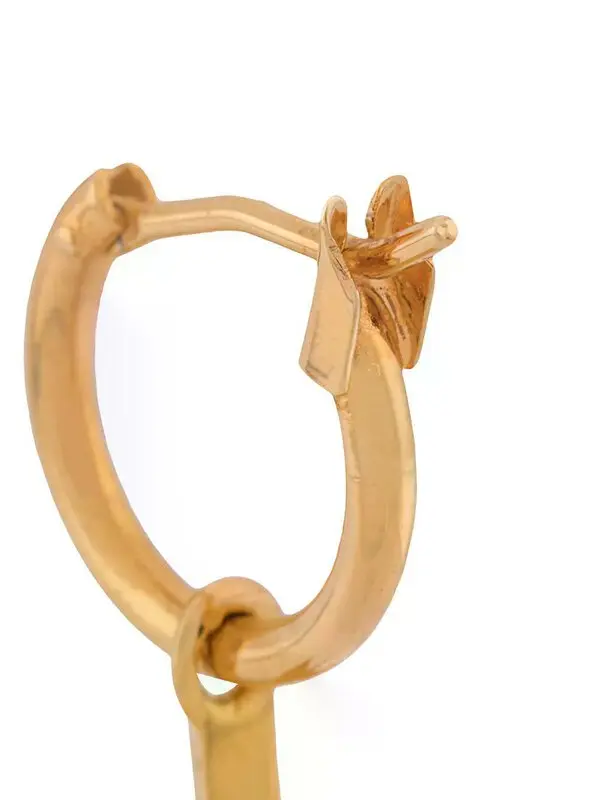COUP DE COEUR Cross Hoop Earrings