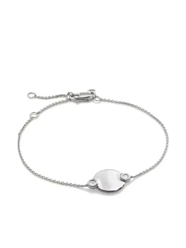 Monica Vinader Charm-detail Chain Bracelet - Silver