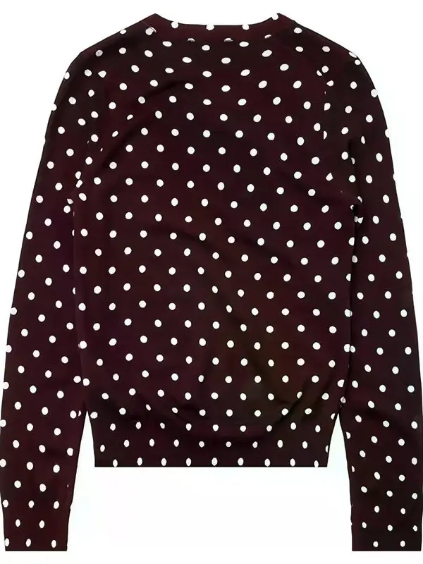 Play Comme Des Garcon Polka-dot Jumper