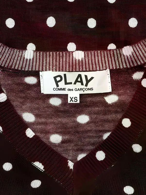 Play Comme Des Garcon Polka-dot Jumper