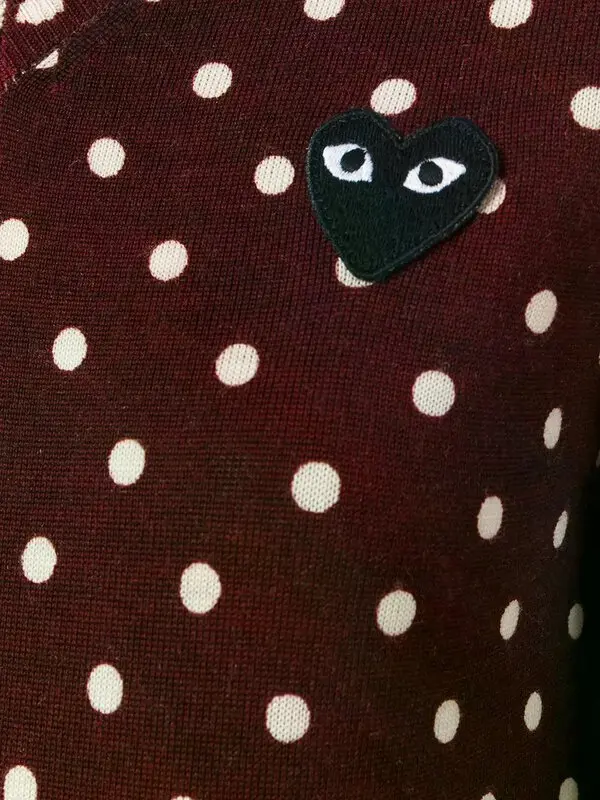 Play Comme Des Garcon Polka-dot Jumper