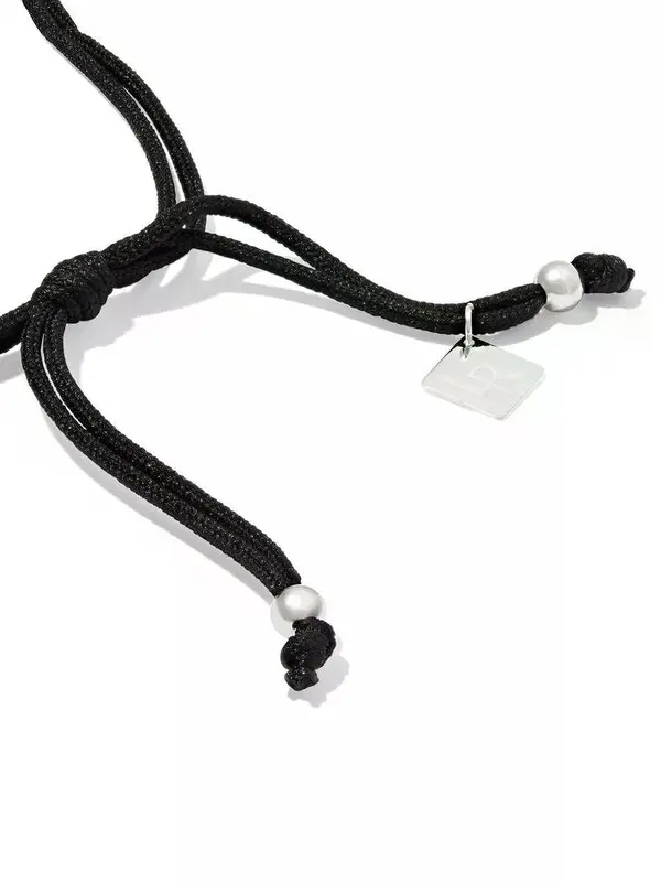 Lauren Rubinski Diamond Cord Necklace