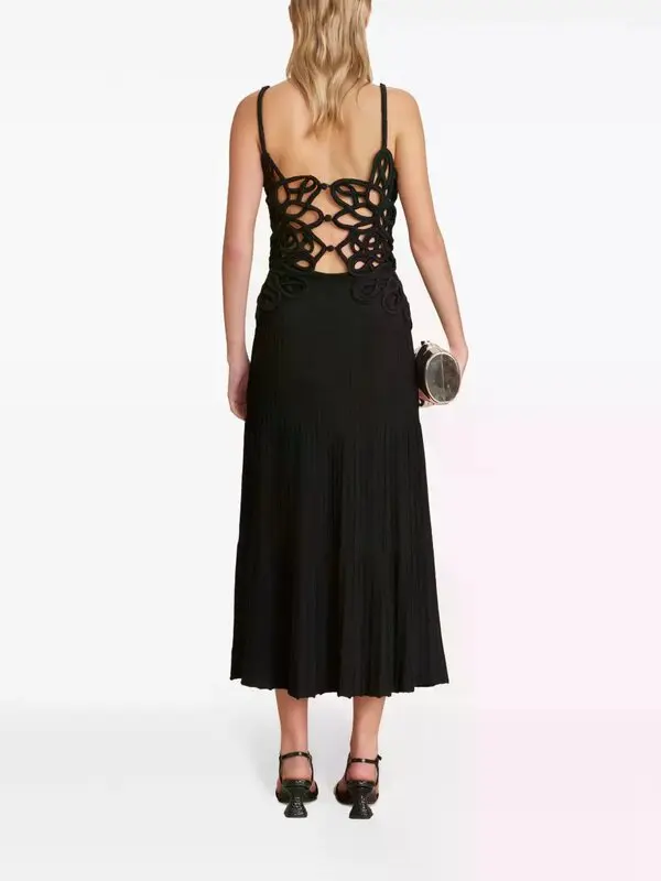 Cult Gaia Nalda Crochet A-line Dress