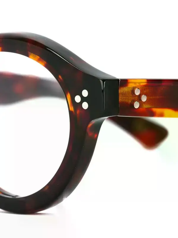 LESCA Corbs Eyeglasses - Brown