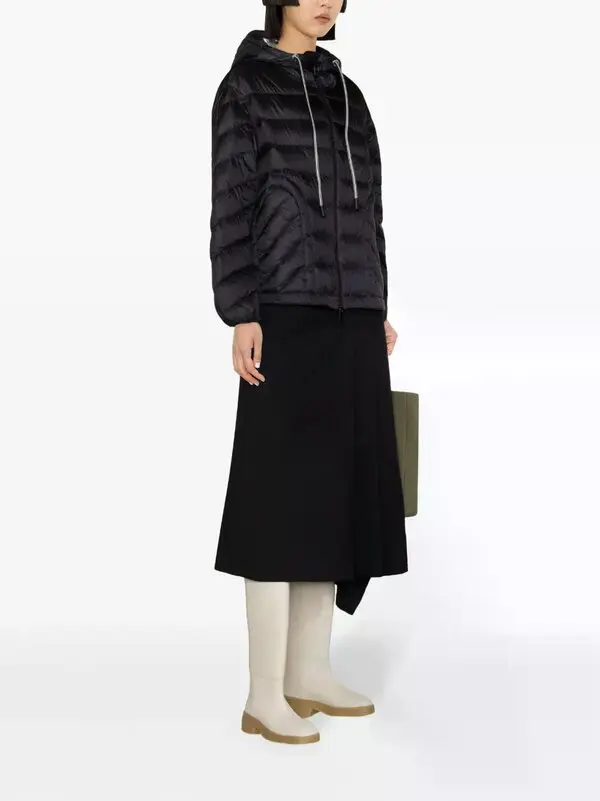 Moncler Delfo Down Puffer Jacket - Black