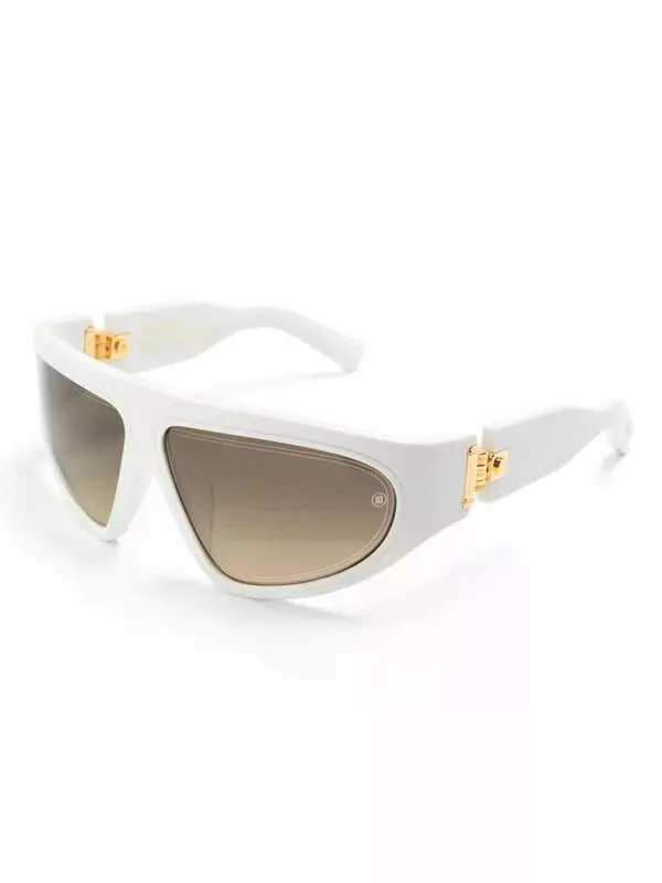 Balmain B-escape Oversized Sunglasses - White