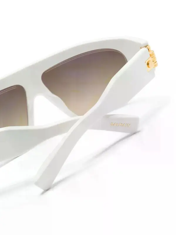 Balmain B-escape Oversized Sunglasses - White