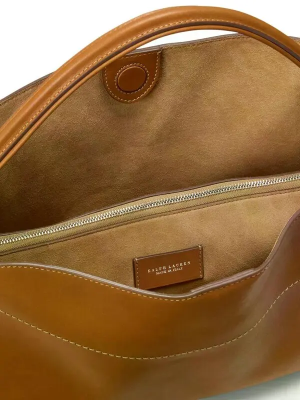 Ralph Lauren Leather Shoulder Bag - Brown