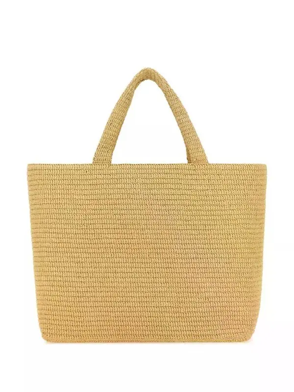 Saint Laurent Raffia Tote Bag