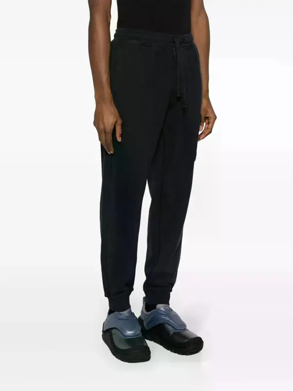 Stone Island Compass-badge Cotton Track Pants - Blue