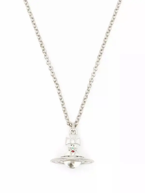 VIVIENNE WESTWOOD Orb Pendant Necklace - Silver