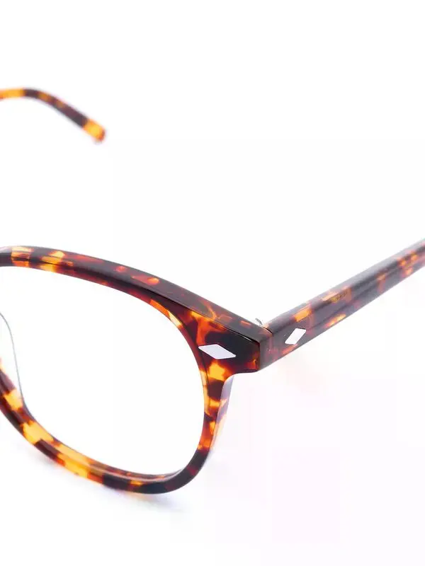 LESCA Round-frame Glasses