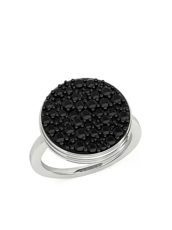 ALINKA 18kt White Gold Black Caviar Diamond Ring