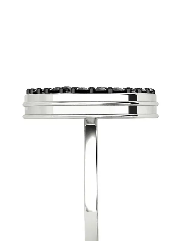 ALINKA 18kt White Gold Black Caviar Diamond Ring