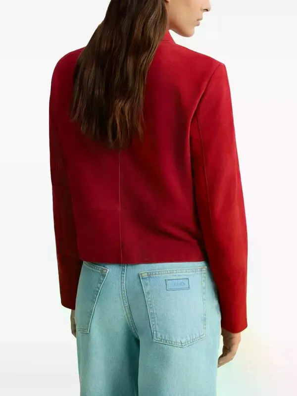 Liu Jo Suede Jacket - Red