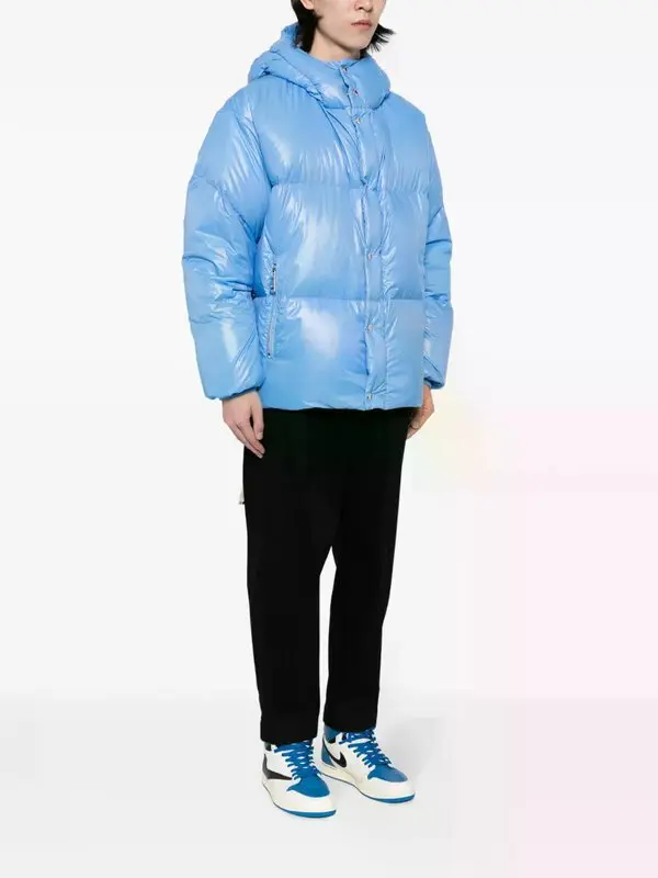 Khrisjoy Khrisman Hooded Puffer Jacket - Blue