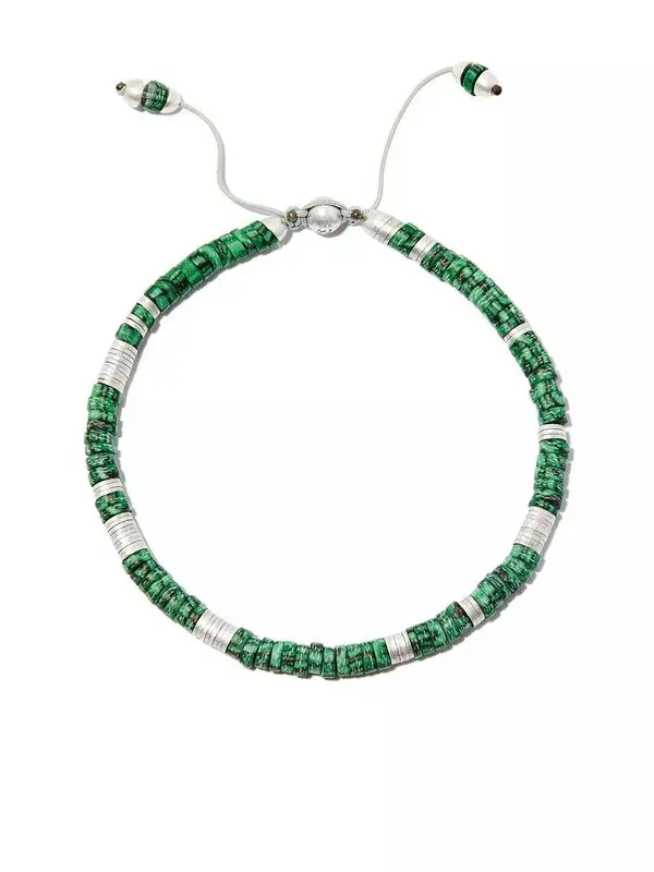 M. Cohen Beaded Bracelet - Silver