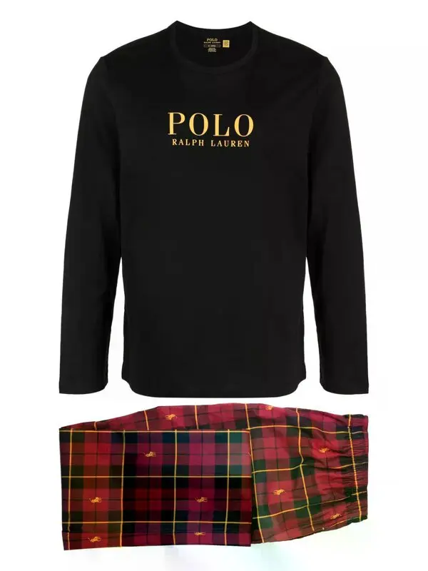 Polo Ralph Lauren Check-print Cotton Pyjamas