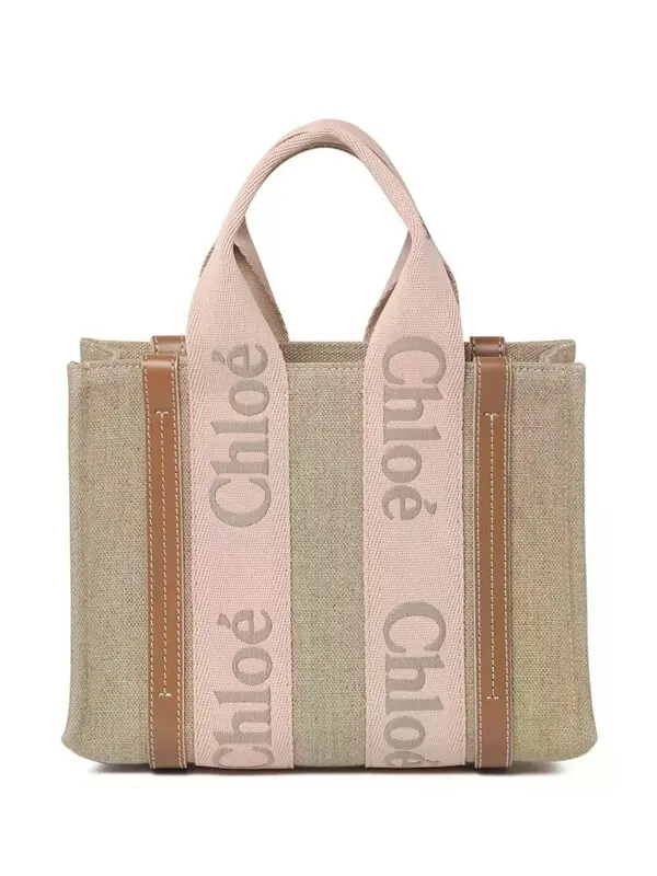 Chloé Small Woody Tote Bag - Neutrals