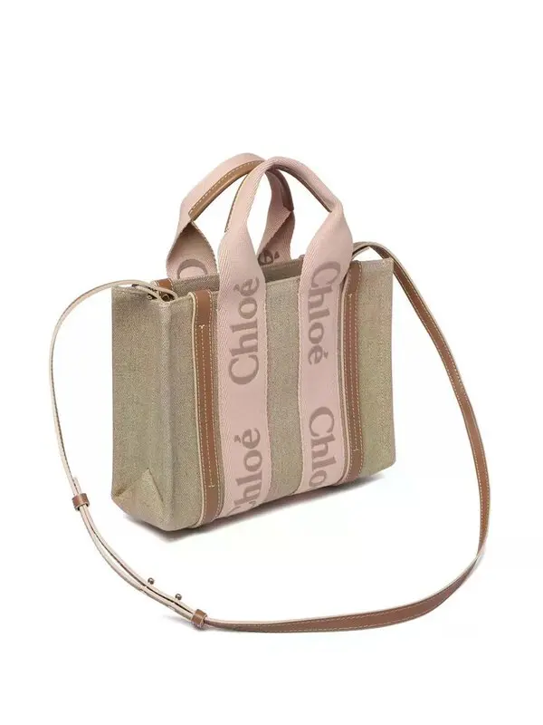 Chloé Small Woody Tote Bag - Neutrals