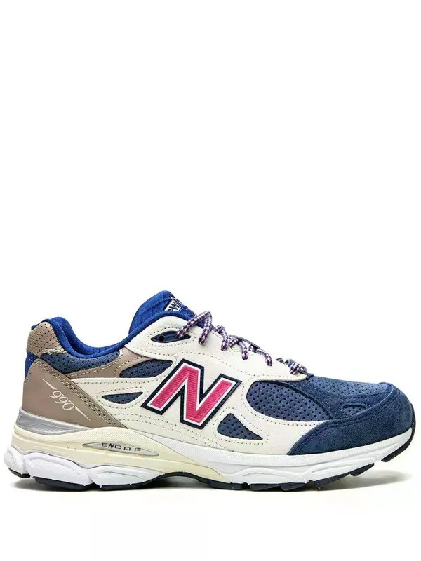 NEW BALANCE X Kith 990 V3 Daytona Sneakers - Blue