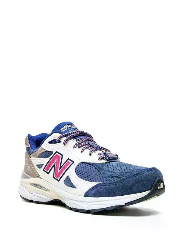 NEW BALANCE X Kith 990 V3 Daytona Sneakers - Blue