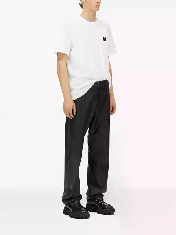 MSGM Logo-appliqué T-shirt