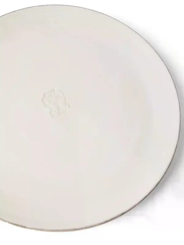 Brunello Cucinelli Logo-engraved Ceramic Plate