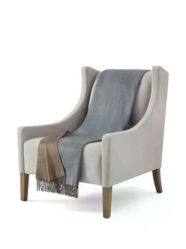 Brunello Cucinelli Fringed Silk Blanket