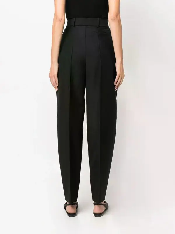 Tory Burch High-waisted Tapered Trousers