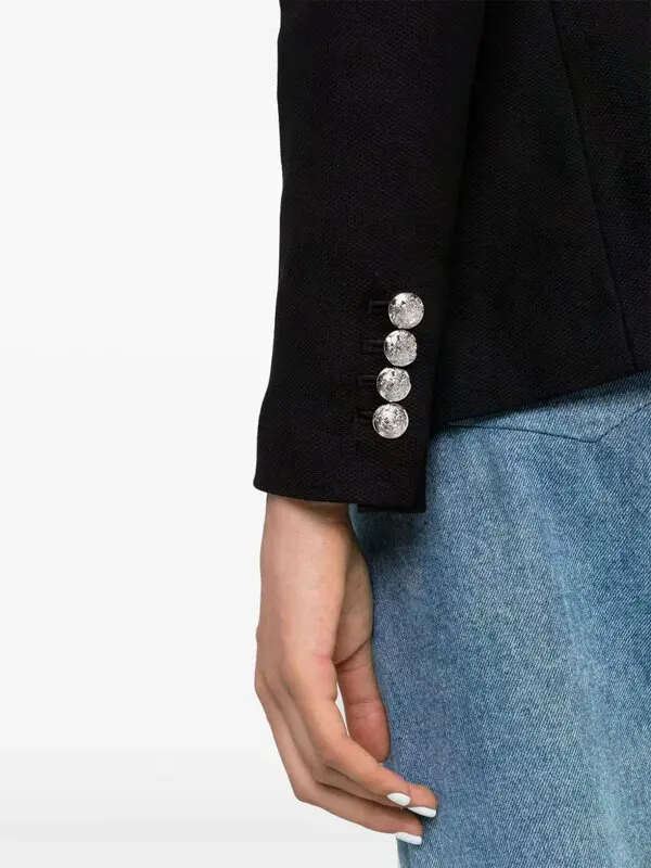 Ralph Lauren Embroidered-logo Single-breasted Blazer