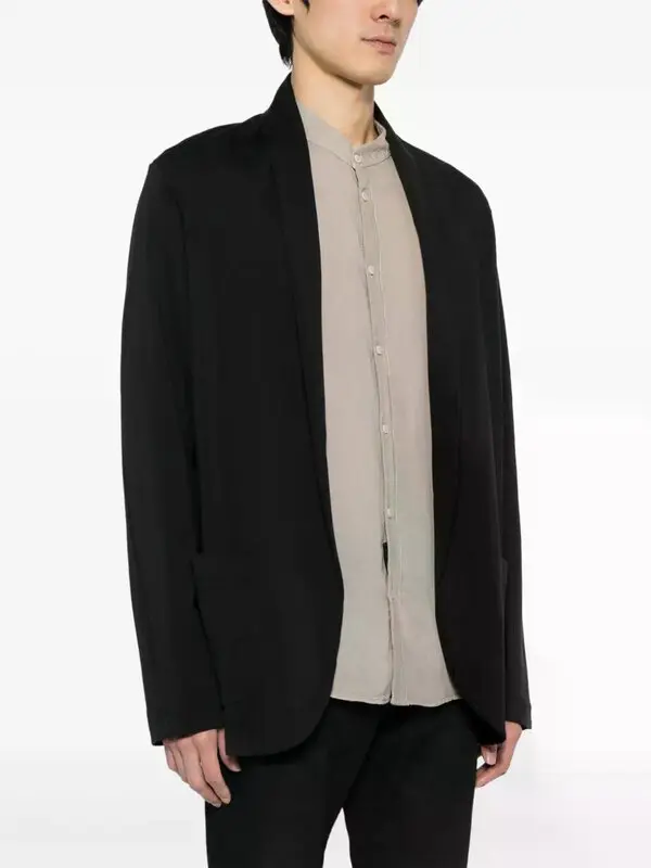 Transit Narrow Notch-lapel Cotton Blazer