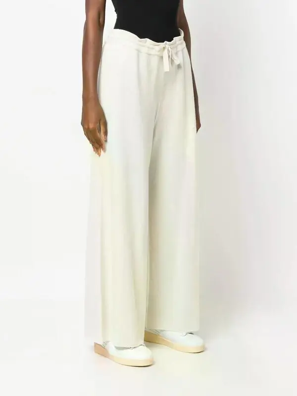 JIL SANDER Drawstring-waist Cashmere Trousers