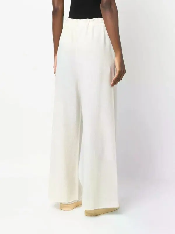 JIL SANDER Drawstring-waist Cashmere Trousers