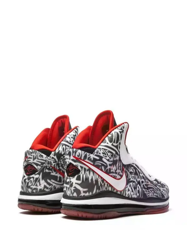 Nike Lebron 8 Qs Graffiti Sneakers