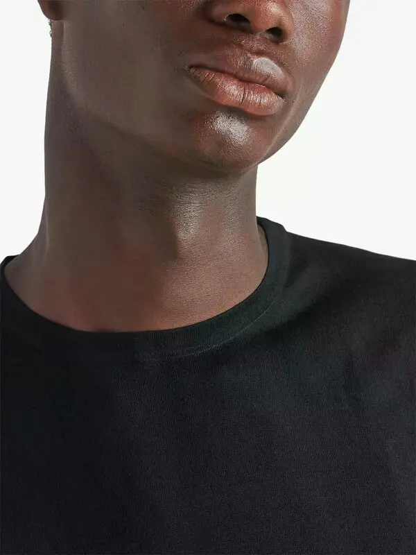 Prada Crew-neck Wool Jumper - Black