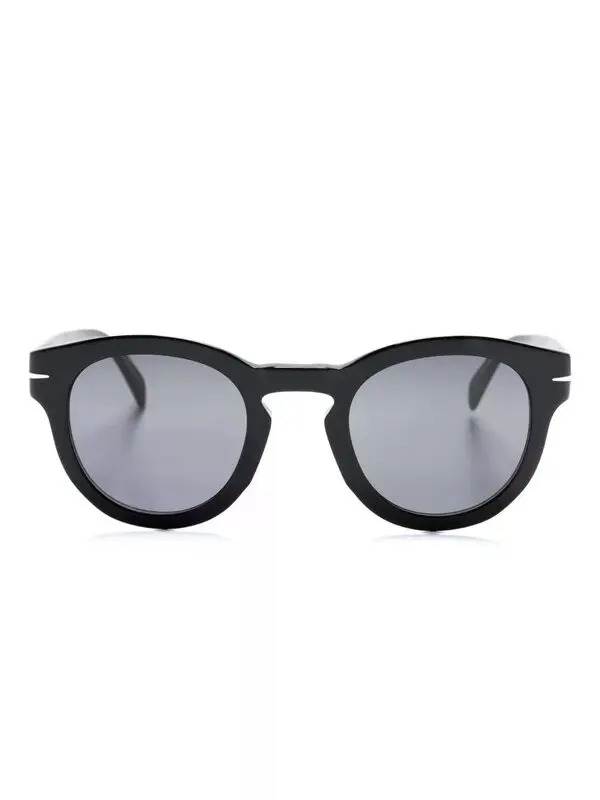 DB EYEWEAR BY DAVID BECKHAM Round-frame Sunglasses - Black
