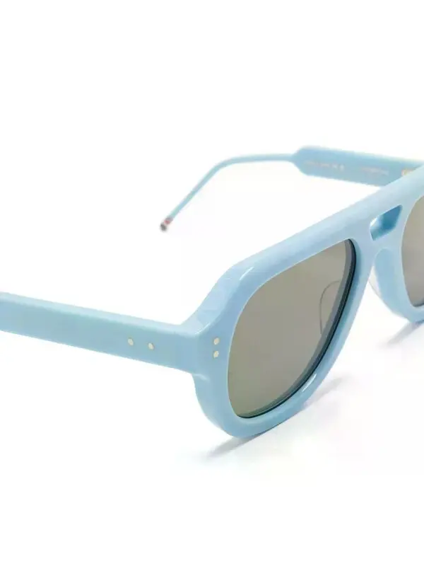 Thom Browne Pilot-frame Sunglasses - Blue
