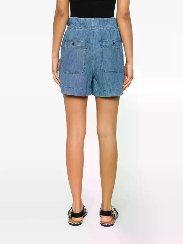MARANT ETOILE Ipolyte Cotton Shorts