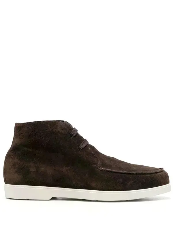 MOORER Bruschi Ankle Boots - Brown