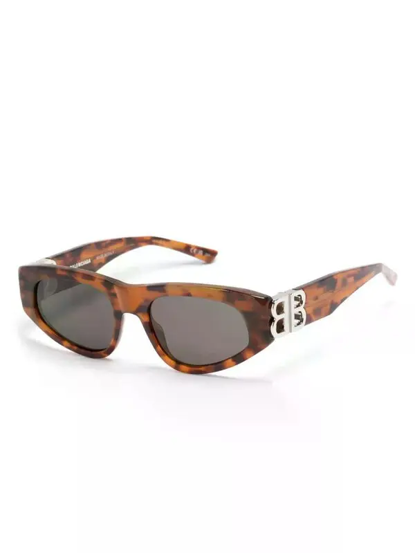 Balenciaga Cat-eye Sunglasses - Brown
