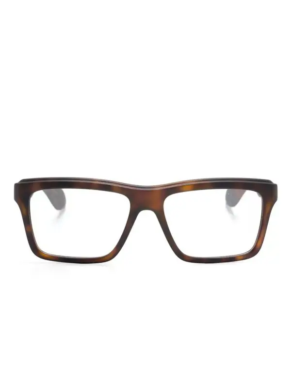 Gucci Square-frame Glasses - Brown