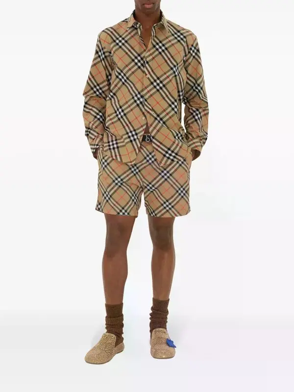 Burberry Check Cotton Shirt