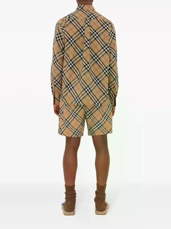 Burberry Check Cotton Shirt