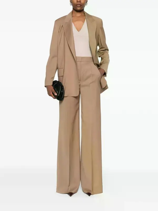 Max Mara Sleeveless V-neck Top - Neutrals