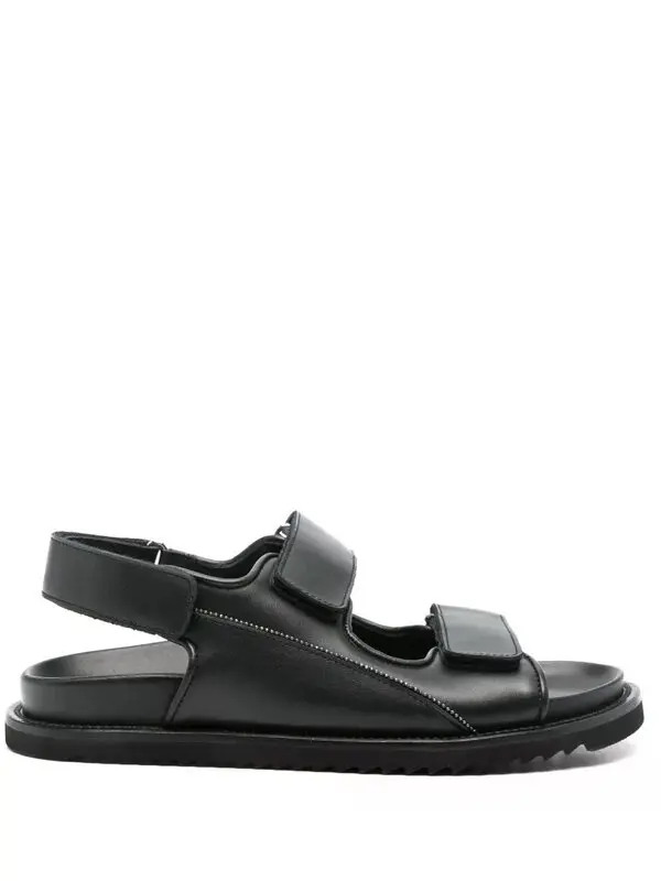 DOUCAL'S Double-strap Leather Sandals
